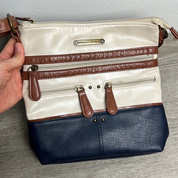 Stone Mountain Accessories | Bags | Stone Mountain Leather Crossbody ...